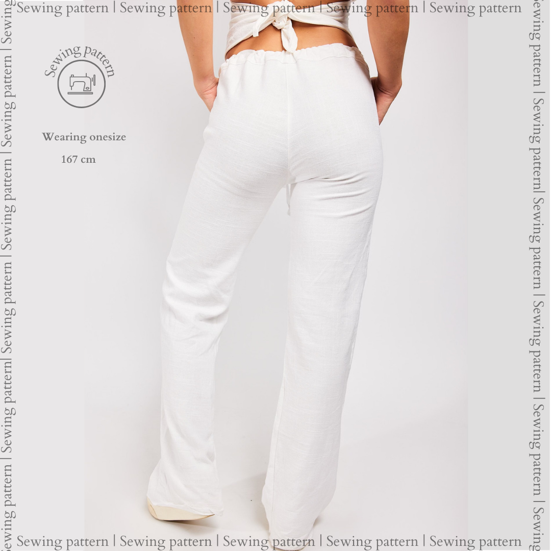 Linnen pants | Sewing pattern | Printable – Footestudio